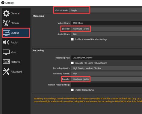 How To Add AMD Encoder In OBS Windows Linux Bloginos