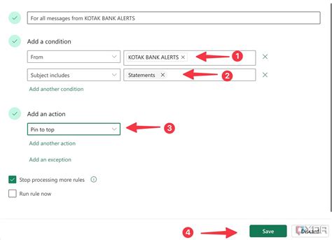 here is how i use outlook rules to automate my inbox