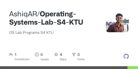 Github Ashiqar Operating Systems Lab S Ktu Os Lab Programs S Ktu