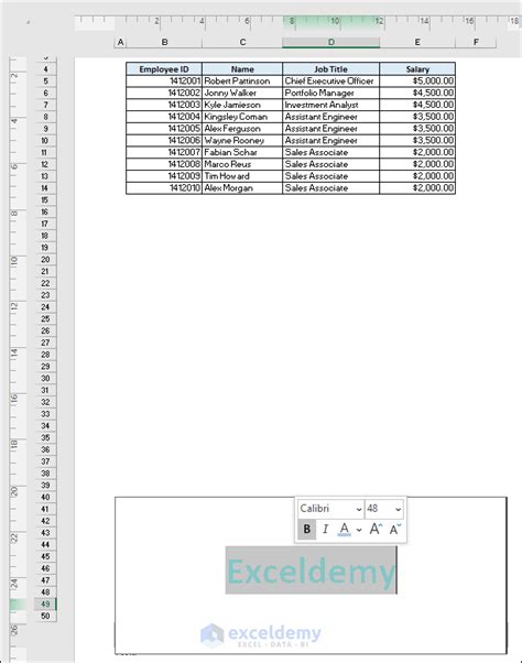 How To Add Draft Watermark In Excel 3 Easy Ways Exceldemy
