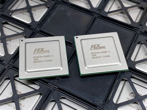 2 Pcs Pex8748 Ca80bc G Pci Interface Ic 16 Lane 10 Port Pcie Gen 3 Switch Taiwan