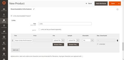 how to create downloadable products in magento 2