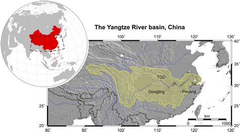Yangtze River World Map Yangtze River Maps Yangtze River Cruise