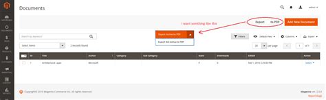 How To Implement A Custom Massaction Dropdown For A Backend Grid