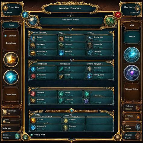 Rpg Game Interface By Константин Церковный Playground