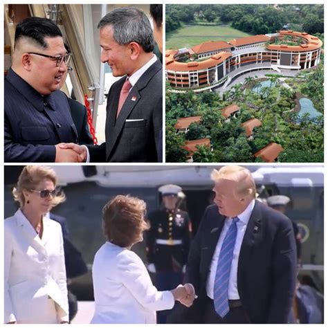 លោក ដូណាល់ ត្រាំ និងលោក គីម ជុងអ៊ុន បានមកដល់សិង្ហបុរីហើយ ដើម្បីត្រៀមបើកកិច្ចប្រជុំកំពូល នៅ ថ្ងៃ