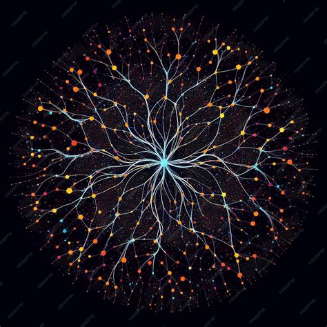 Neural Pattern Design Neural Network Art Neural Background Neural Wave