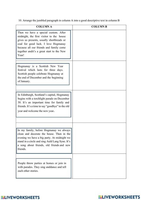 Descriptive Text 2221463 Rani49 Liveworksheets