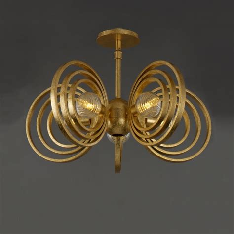 Frequency LED Pendant LightSilver Leaf 5 Light