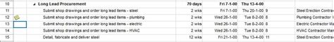Delete Multiple Tasks Project Plan