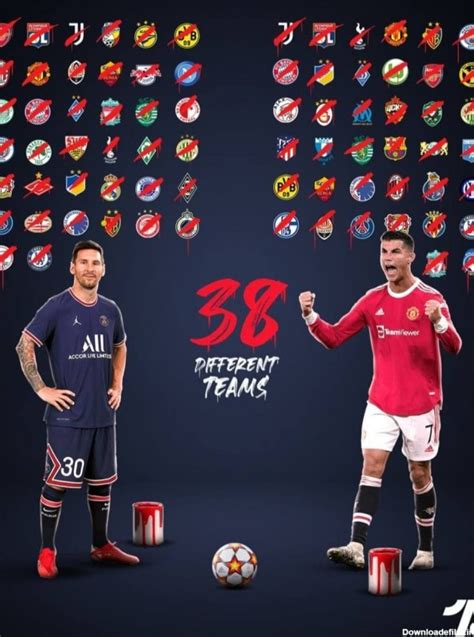 عکس مسی و رونالدو