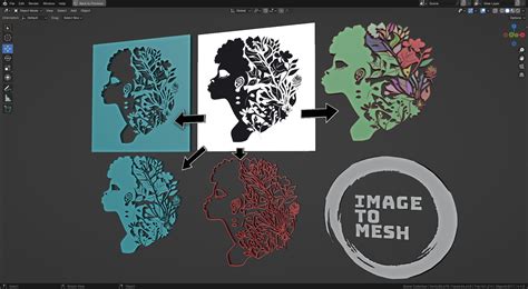 Sketch N Trace Image To Mesh And Curves Blendernation