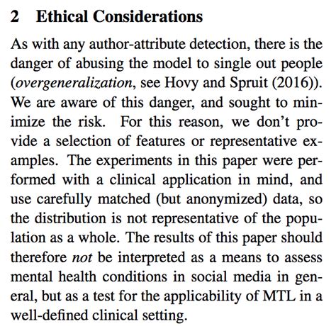 In Favor Of Ethical Best Practices In Ai Research