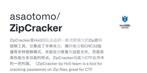 Actions Asaotomo Zipcracker Github