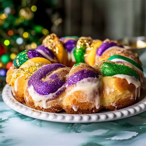 Tasty Homemade Mardi Gras Cake Bakery Style Lina Cooks
