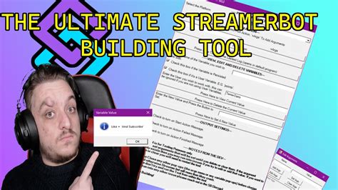 The Ultimate Streamerbot Building Tool Build With Ease Youtube