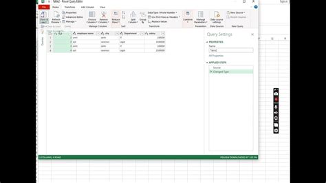 create connection only in power query youtube