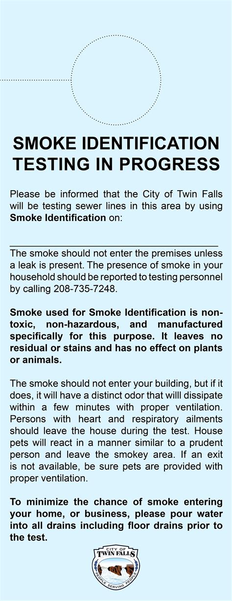 Smoke Testing Flier Twin Falls Id Official Website
