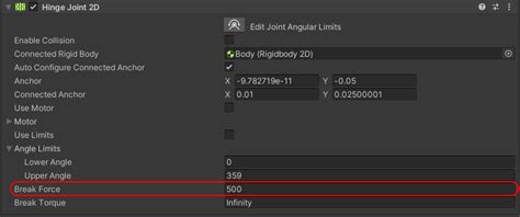 Activating Particle System After Break Force Exceeded Runity3d