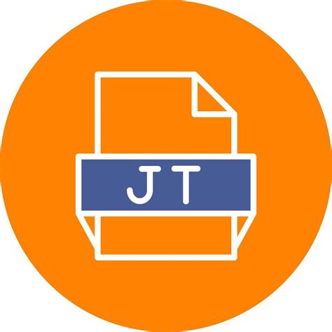Jt File Format Icon 16979015 Vector Art At Vecteezy
