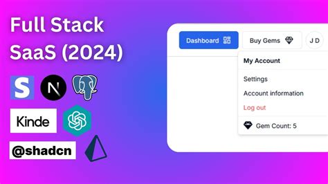 Build Your First Saas Setting Up Auth With Kinde Episode 6 Saas Tutorial Nextjs Youtube