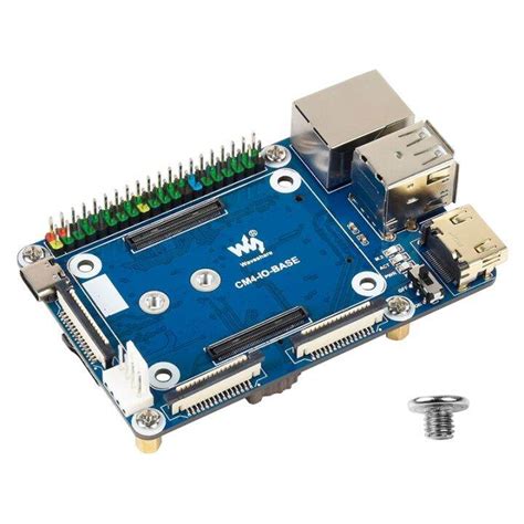 waveshare mini base board b for raspberry pi compute module 4 lite