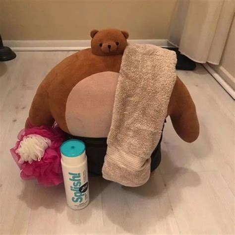 Small Head Big Body Bear Wholesome Memes Baby Pink Aesthetic Teddy Bear Toys