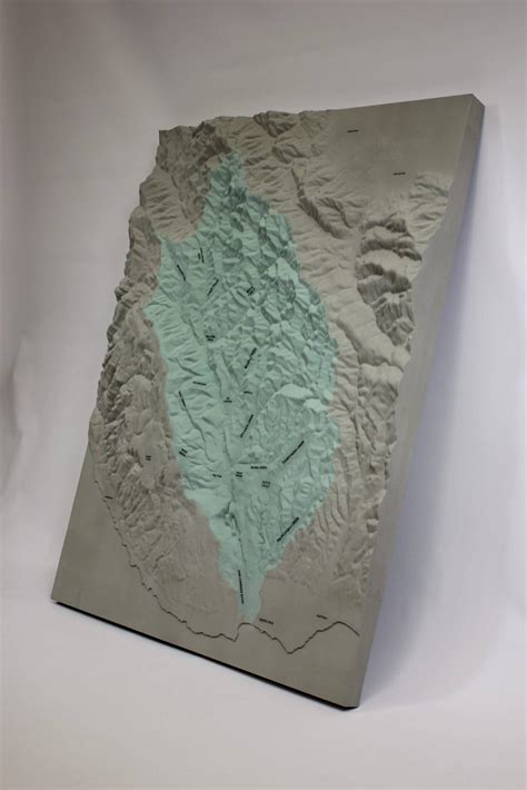 3d Outdoor Concrete Topography Map Lgm 3d