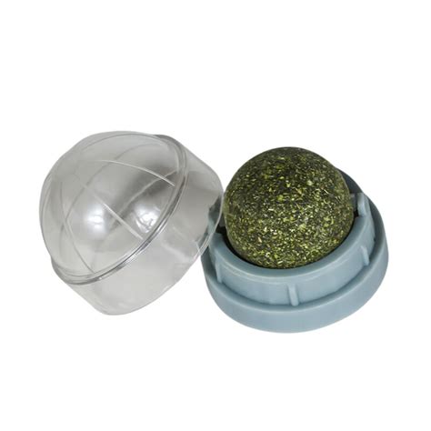 round spinning catnip treats ball toys pawpycup