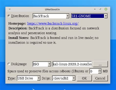 从 usb 设备安装 linux 或使用 unetbootin 和 dd 命令引导至实时模式