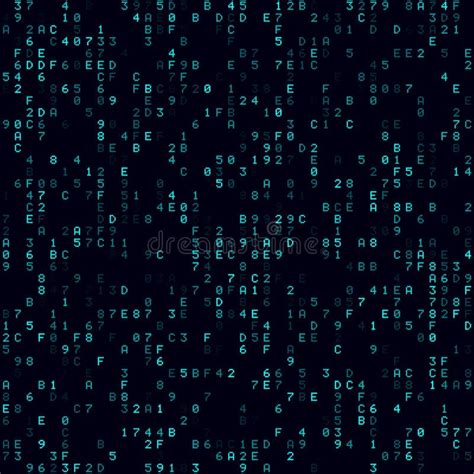 Technology Background Stock Vector Illustration Of Binary 228878942