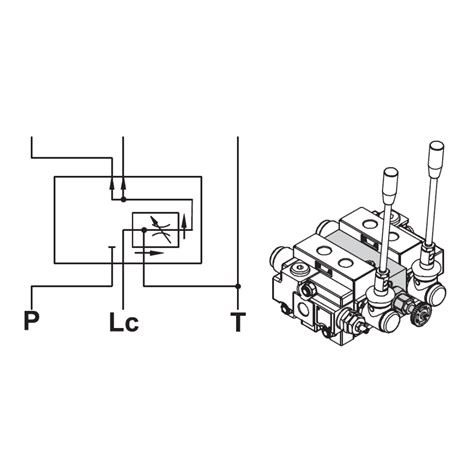 Q80 Pressure Compensated Flow Control Lc Through Line Closed