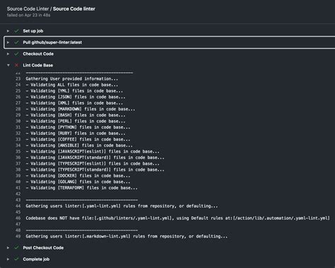 Introducing Github Super Linter One Linter To Rule Them All The Github Blog
