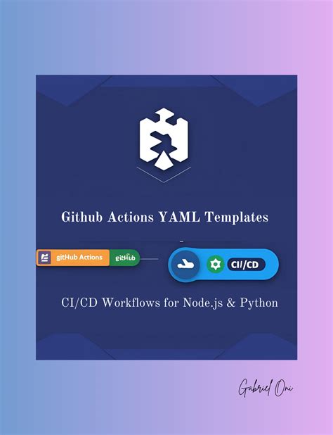GitHub Actions CI/CD Starter Kit — Node.js & Python Workflows