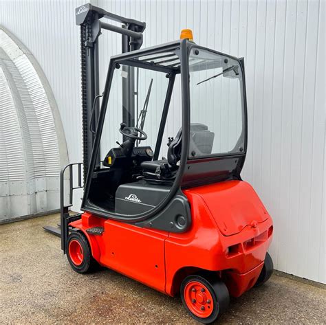 Linde E18p Used 4 Wheel Electric Forklift 4300mm Lift 5169