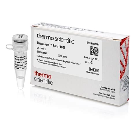 Thermo Scientific Therapure Restriction Enzymes 3000 U 150 μl Buy