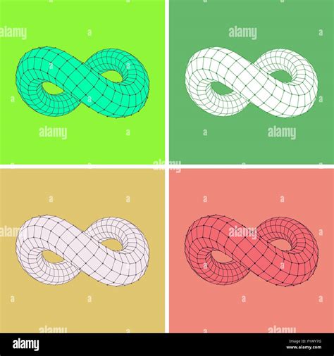 Infinity Symbol Can Be Used As Design Element Emblem Icon 3d Vector
