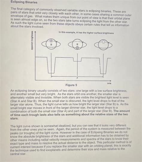 Solved VARIABLE STARS What Will You Learn In This Lab This Chegg Com