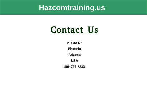 PPT Hazcom Training PowerPoint Presentation Free Download ID