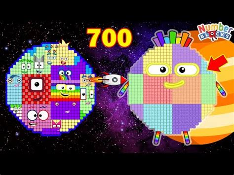 Build Numberblocks 700 New Fanmade Youtube