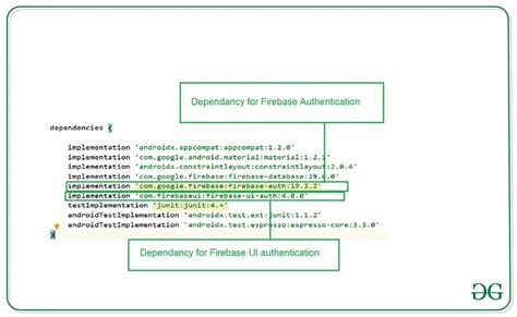 How To Use Firebase Ui Authentication Library In Android Geeksforgeeks