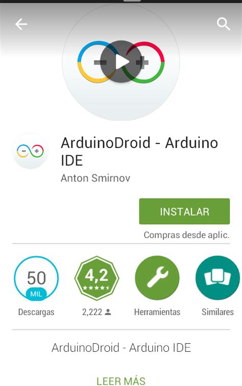 Arduinodroid Aplicación Para Programar Arduino Geek Electrónica
