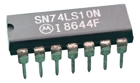 3x Circuiito Integrado 74ls10n 74ls10 Motorola Mercadolivre