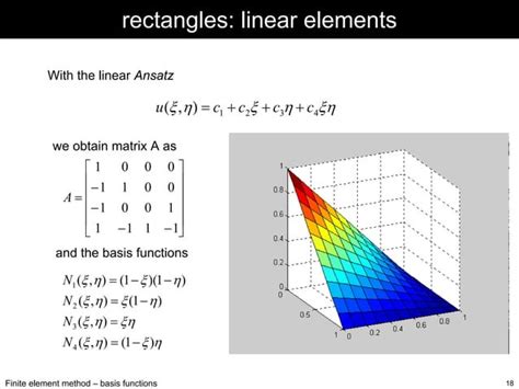 Finite Elements Basis Functions Pdf Physics Science