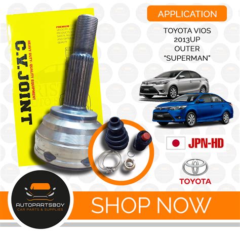 Jpn Cv Joint Constant Velocity Outer For Toyota Vios 2013up Superman 26tx23t Cv Joint Lock