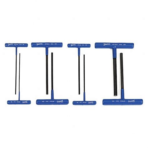 T Handle Hex Driver Metric 8 Pcs Set Grainger
