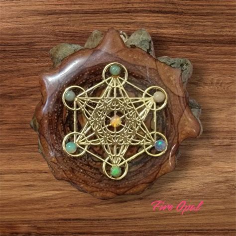 8 Celestial Alignment Solar Seal Orgonite Metal Sticker Sacred Geometry