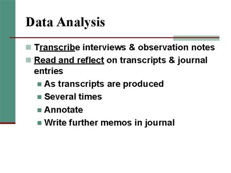 Analyzing Qualitative Data Chapter 8 Making Sense Of