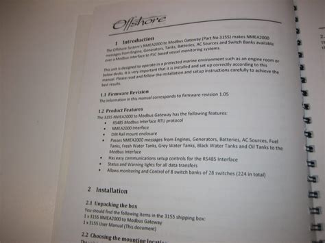 Oceanic Systems Offshore Dynamics 3155 Nmea2000 Modbus Gateway Din Rail Mount Max Marine