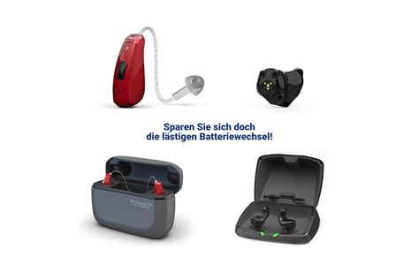 Sparen Sie sich lästigen Batteriewechsel Gilgert Hörakustik